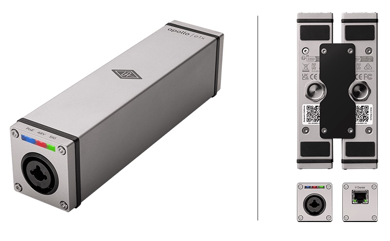 Universal Audio Apollo e1x y Apollo e2m, nuevas expansiones Dante para la Apollo x16D | Hispasonic